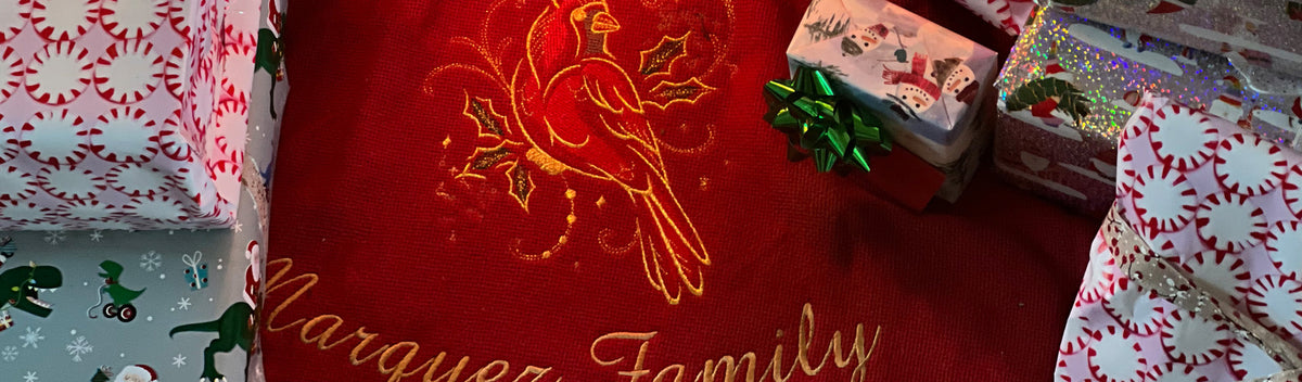 Christmas Gifts Embroidered and Personalized – Pitch A Stitch Plus