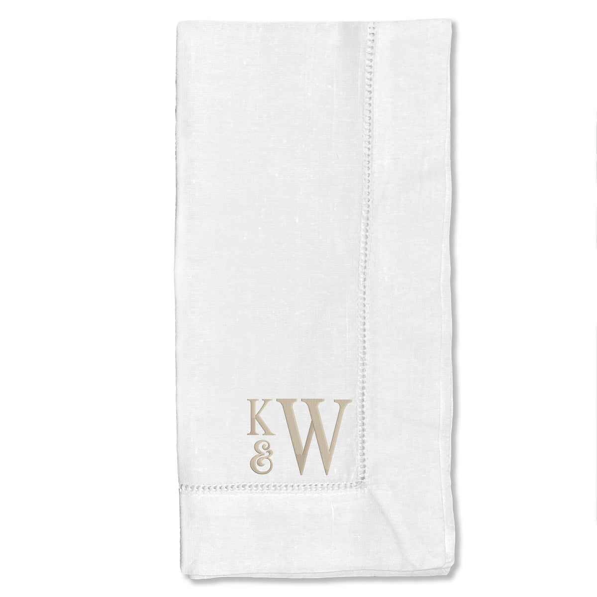 Monogrammed Dinner Napkins – Pitch A Stitch Plus