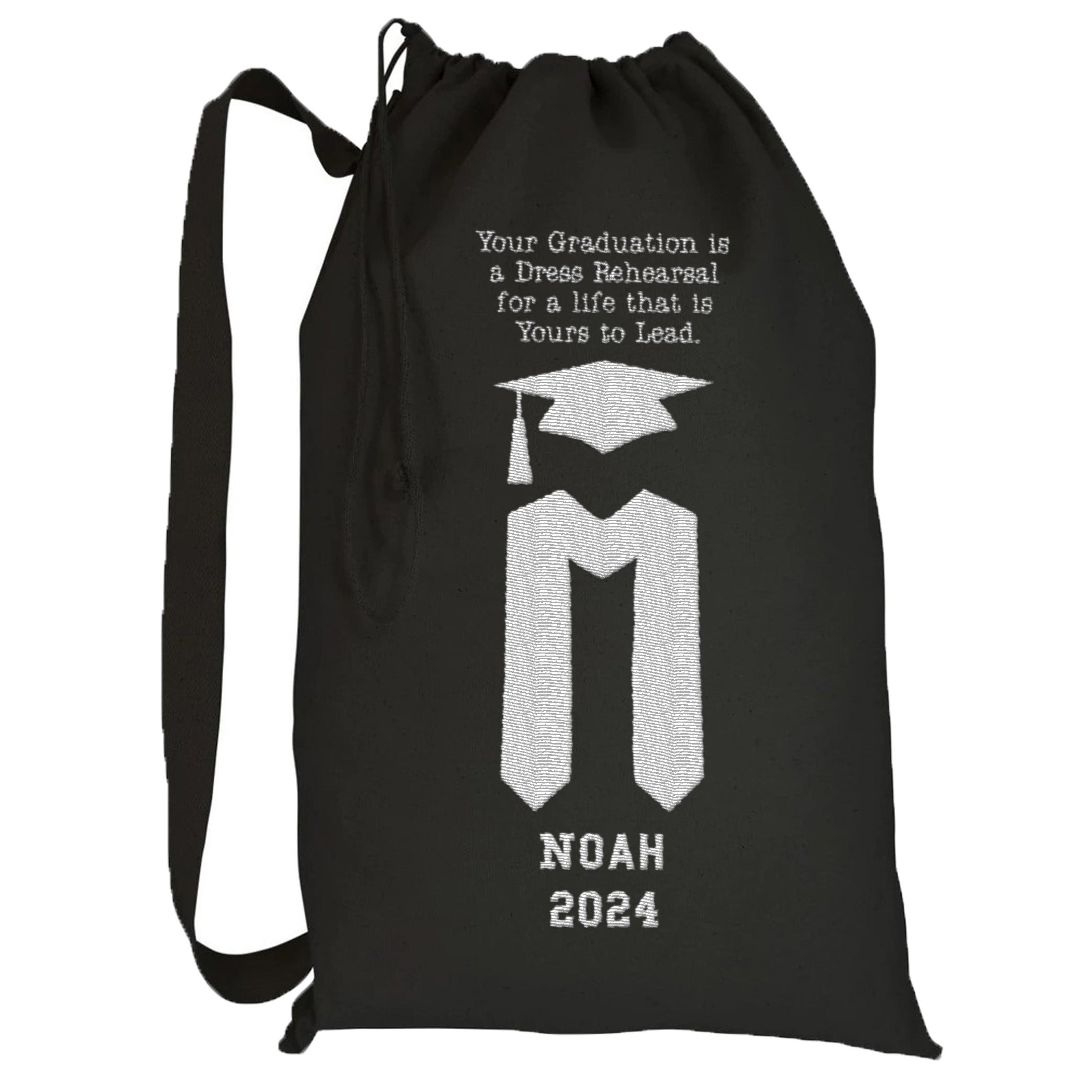 Custom Embroidered Canvas Catch-All Bag – Pitch A Stitch Plus